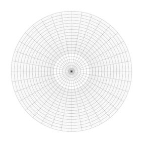 Free Circular Graph Paper Printable PDF Template – Get Graph Paper