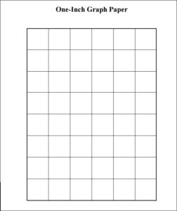 1 Inch Graph Paper Printable PDF Template – Get Graph Paper
