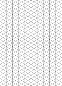 3D Graph Paper Online PDF Drawing Template – Get Graph Paper