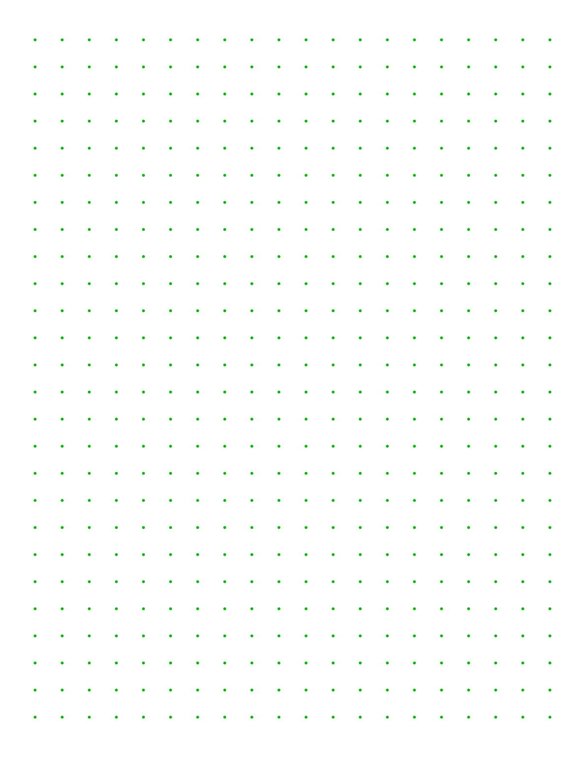 A3 Graph Paper PDF (5mm, Dot Paper, 1/4 Inch) Free Download – Get Graph ...