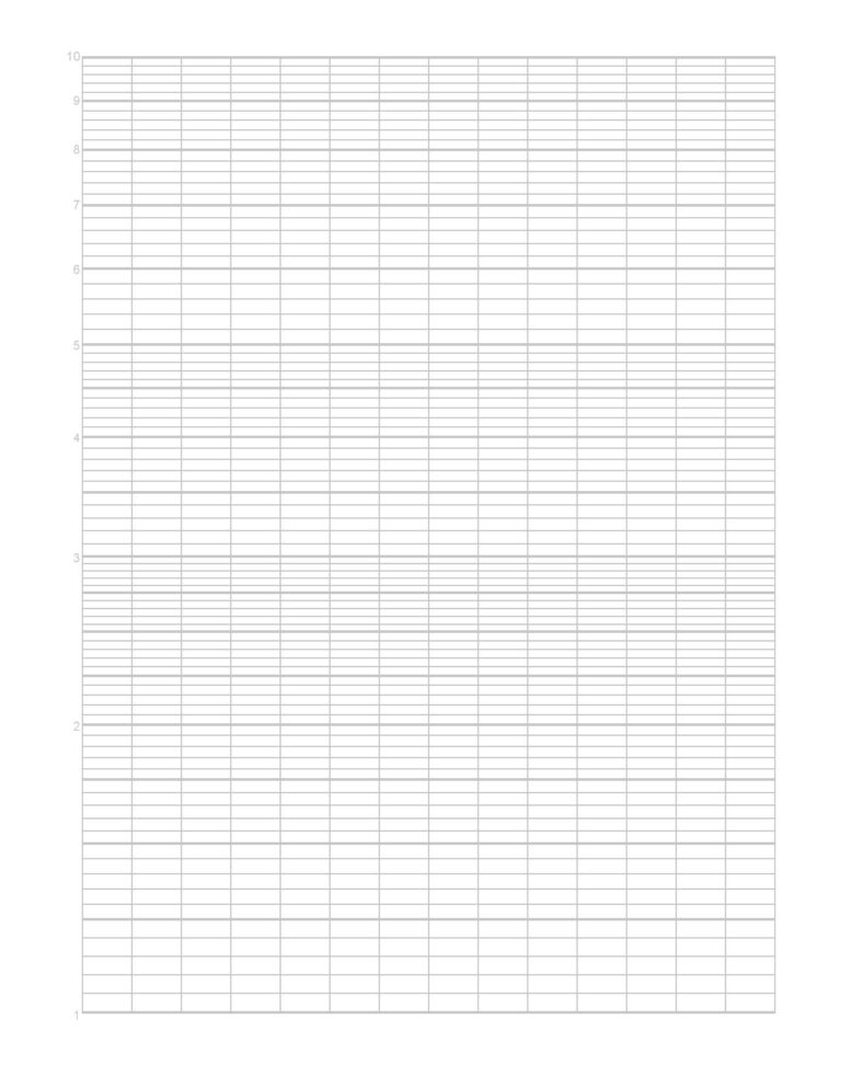 Log Graph Paper in A4, A3, Letter Size – Get Graph Paper